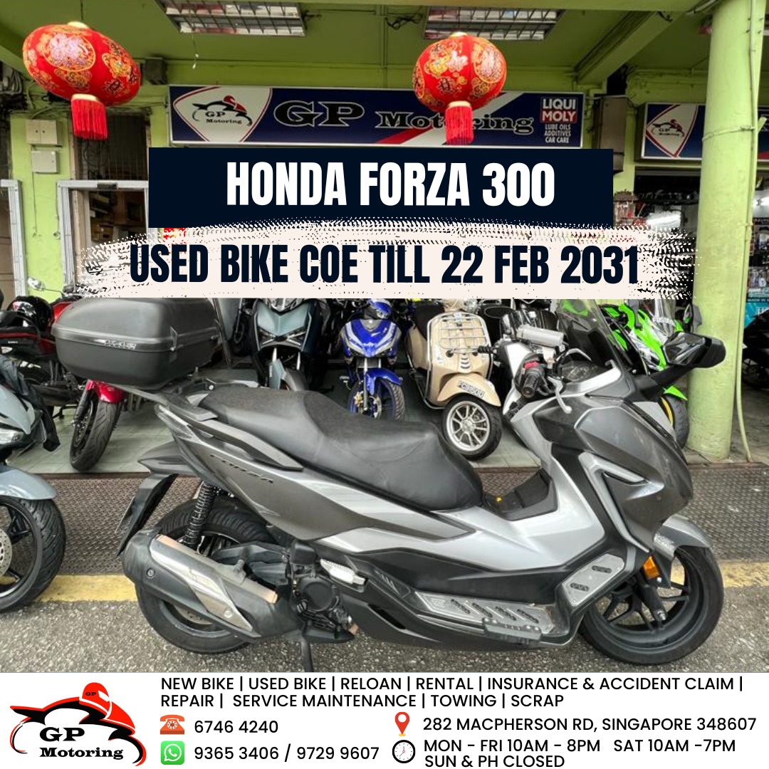 HONDA FORZA 300 | USED BIKE | CLASS 2A BIKE | MODEL 2021 | GP Motoring ...