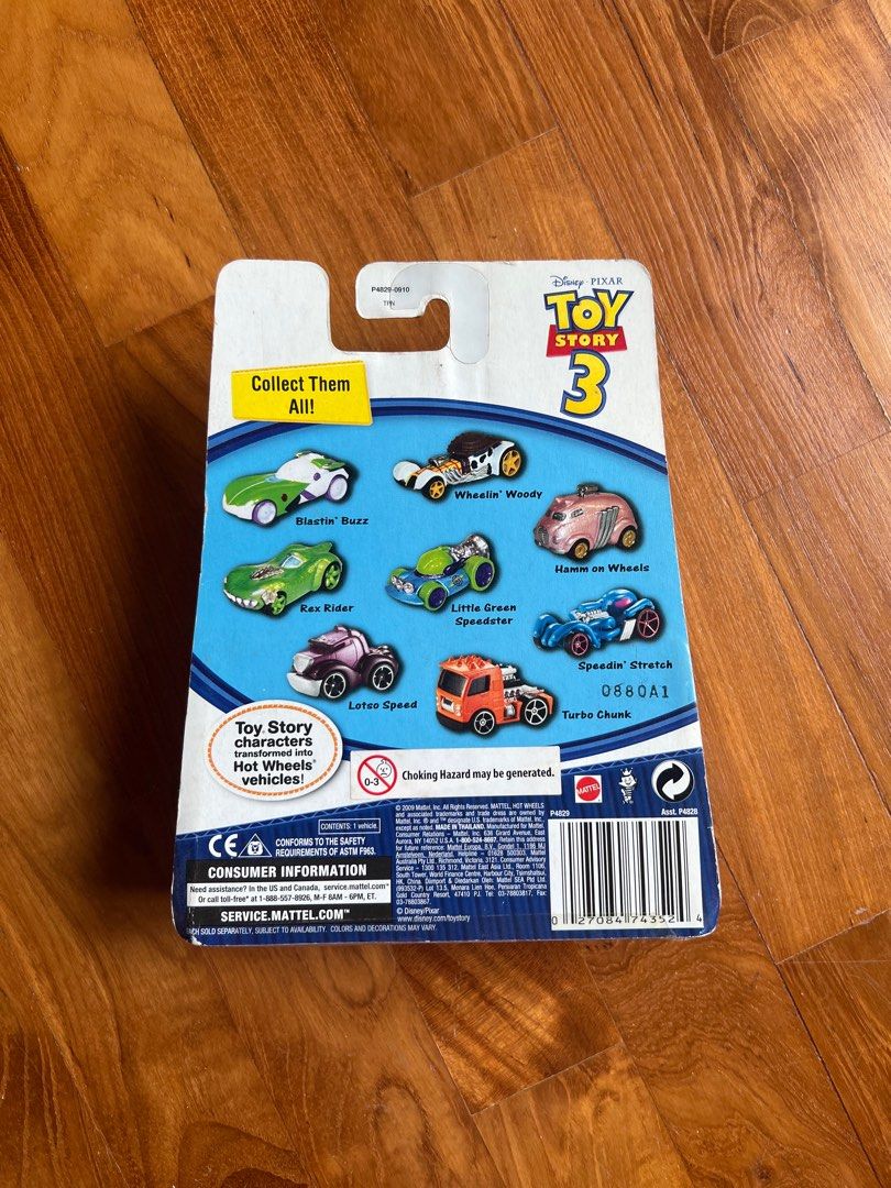 Hot Wheels Toy Story 3 - Blastin’ Buzz, Hobbies & Toys, Toys & Games on ...