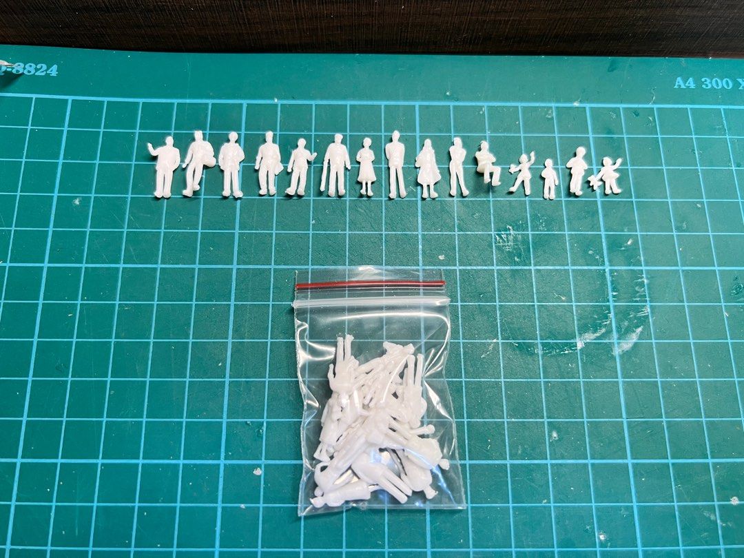 Human figure 1:100, Hobbies & Toys, Stationery & Craft, Craft Supplies ...