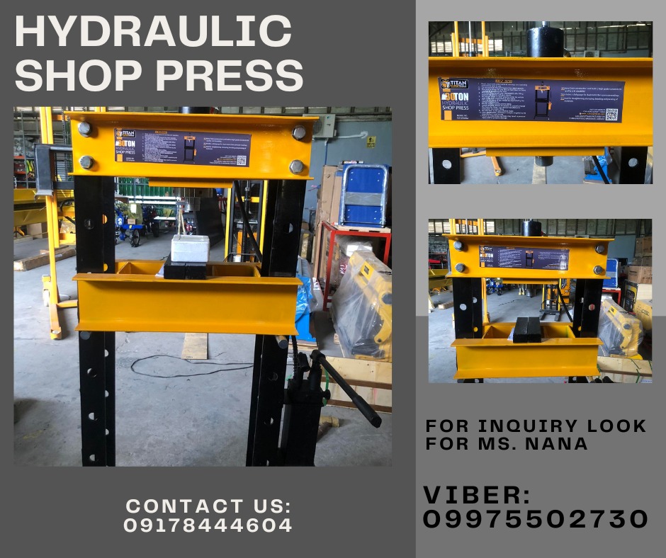 HYDRAULIC SHOP PRESS, Commercial & Industrial, Industrial Equipment on ...