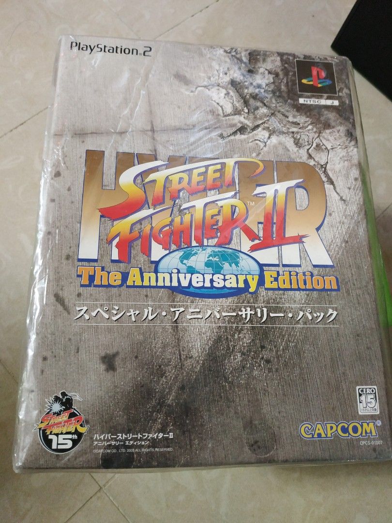 Hyper Street Fighter II The Anniversary Edition PS2, 興趣及遊戲, 玩具 & 遊戲類 ...