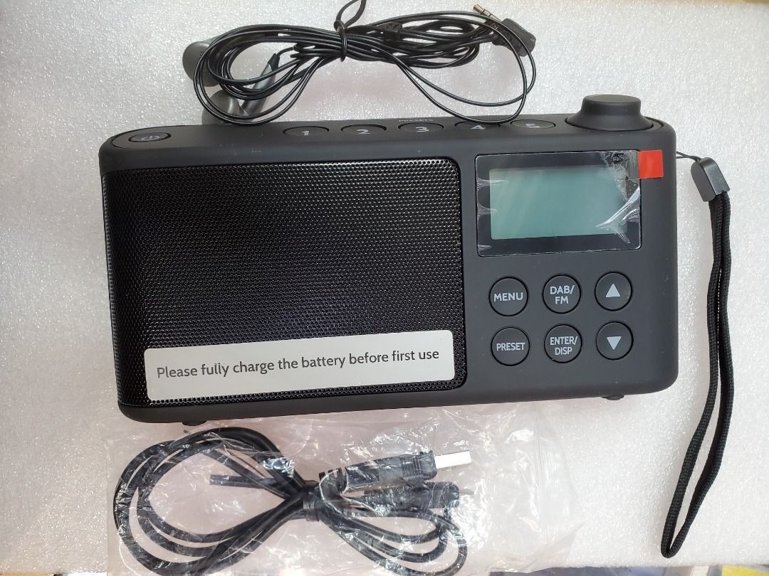 I-Box Spectrum DAB/DAB+FM Portable Radio (Display Set / No Box), Audio ...