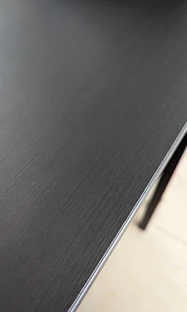 IKEA Dining Table Set - SANDSBERG, Black, Furniture & Home Living ...