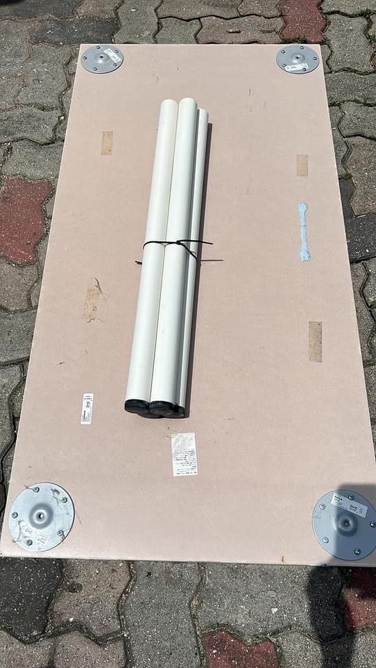 Ikea Linmon Table and Adils legs, Furniture & Home Living, Furniture ...