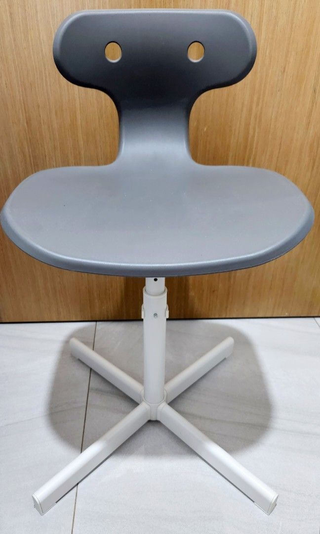 Ikea molte desk chair grey, Furniture & Home Living, Furniture, Chairs ...