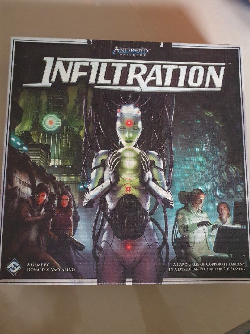 Infiltration Card Game, Hobbies & Toys, Toys & Games on Carousell