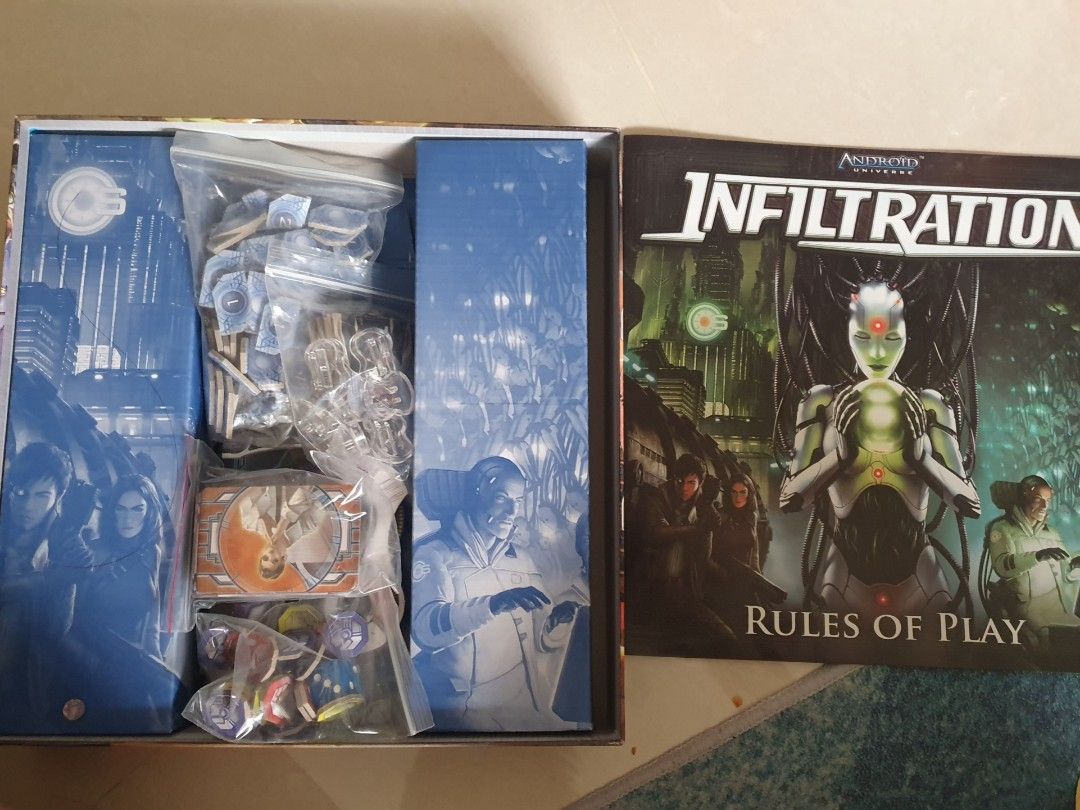 Infiltration Card Game, Hobbies & Toys, Toys & Games on Carousell
