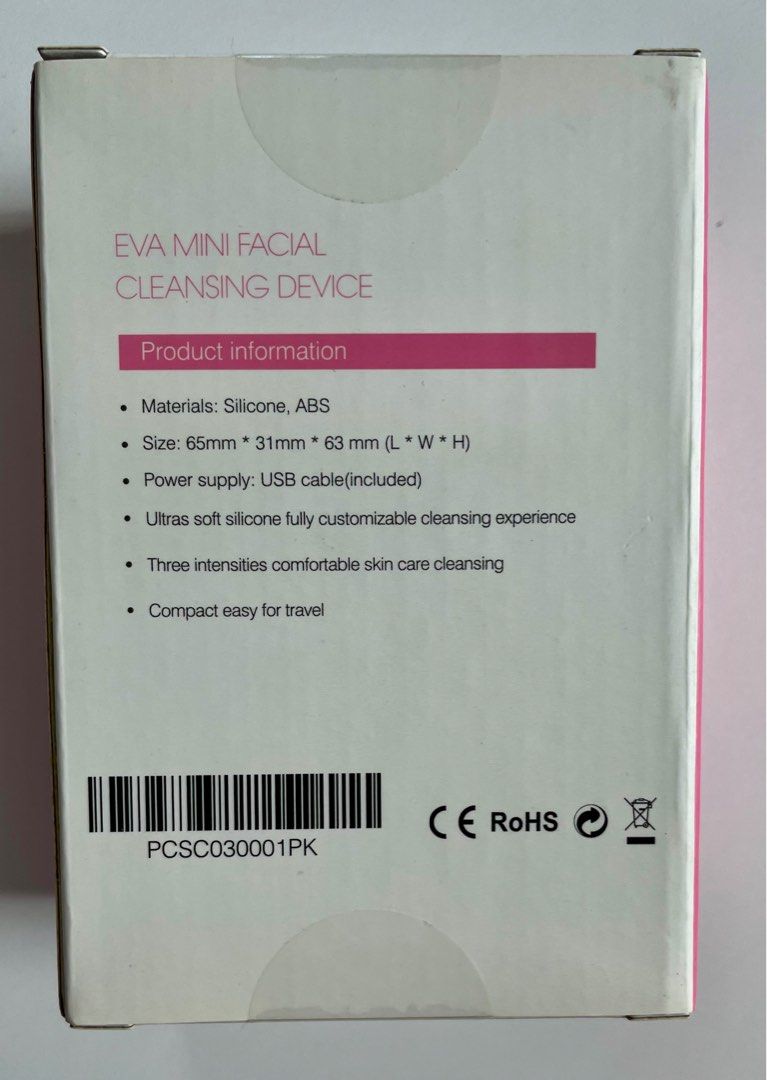 IUIGA Eva MiniCleansing Device, Beauty & Personal Care, Face, Face Care ...
