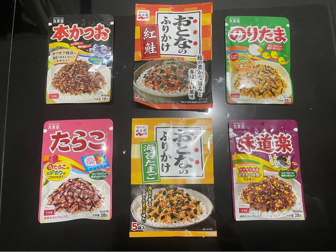 Japan Marumiya Furikake Rice Seasoning/Toppings, Food & Drinks ...