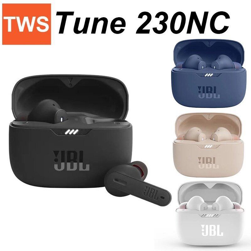 JBL Tune 230NC Noise Cancelling Stereo Deep Bass Earphones, Audio ...