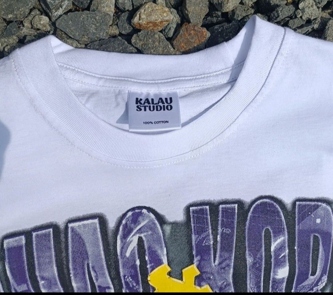 Kaos Bootleg Kobe & Shaq, Fesyen Pria, Pakaian , Atasan di Carousell