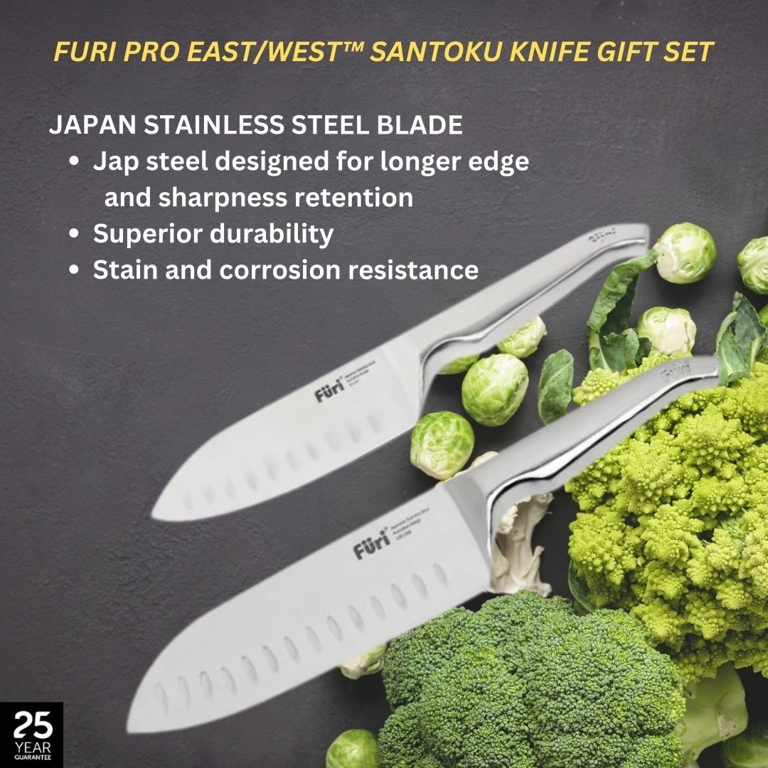 Kitchen Knife Stainless Steel -Furi Pro -2 Piece Knives gift Set ...