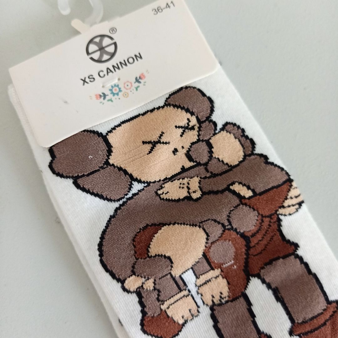 Korean KAWS socks on Carousell