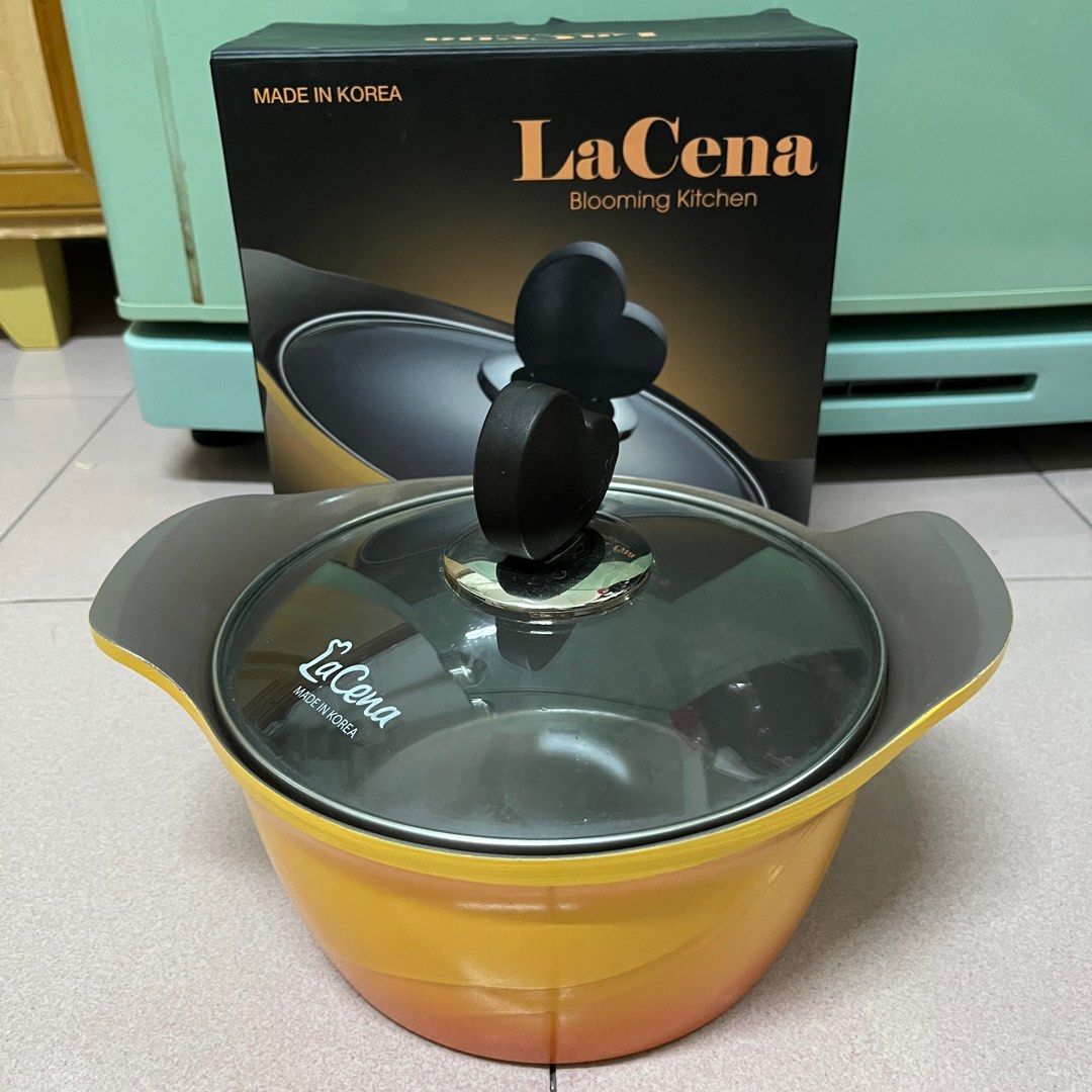 LaCena cooking pots (SET), Furniture & Home Living, Kitchenware & Tableware, Cookware ...