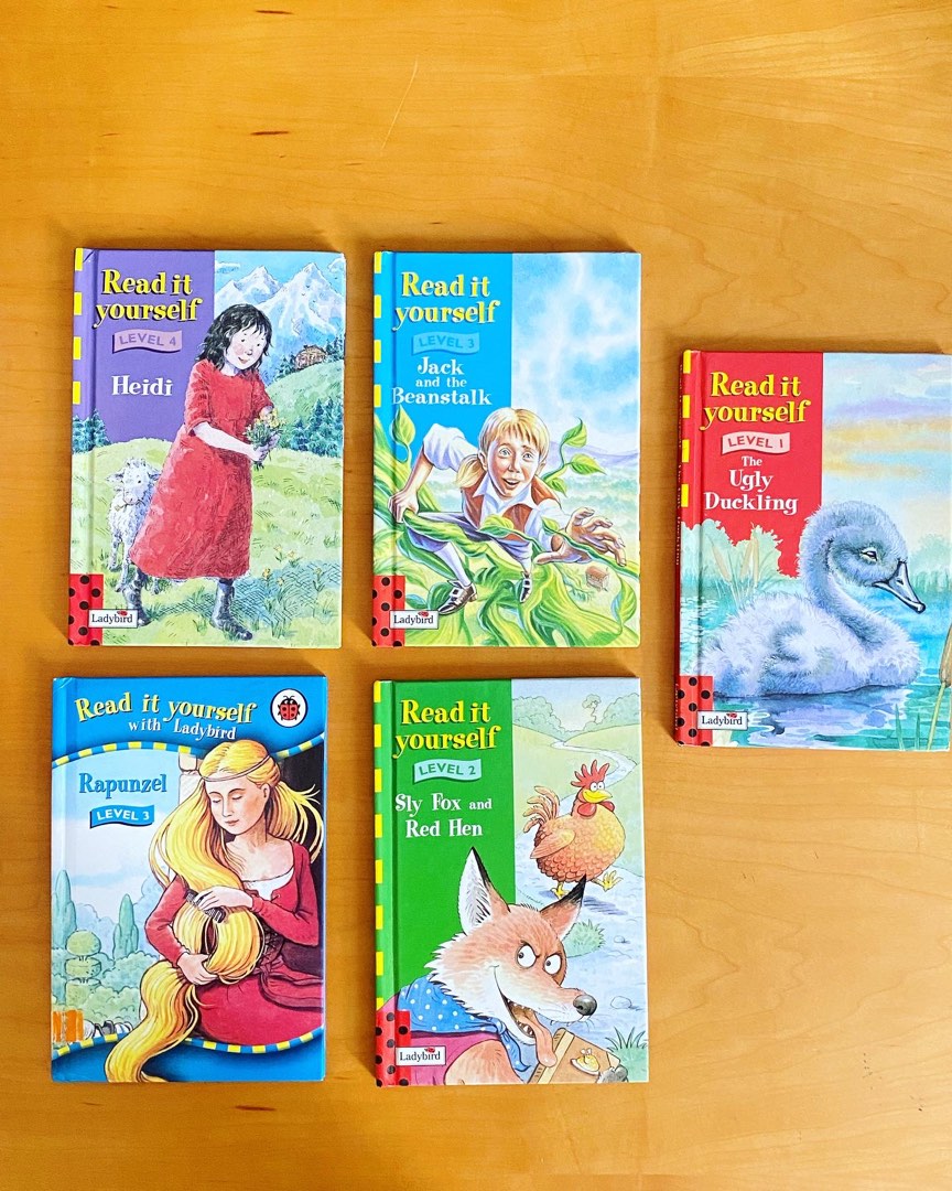 Lady bird HB fairytale books ( heide,jack and the beanstalk,the ugly ...
