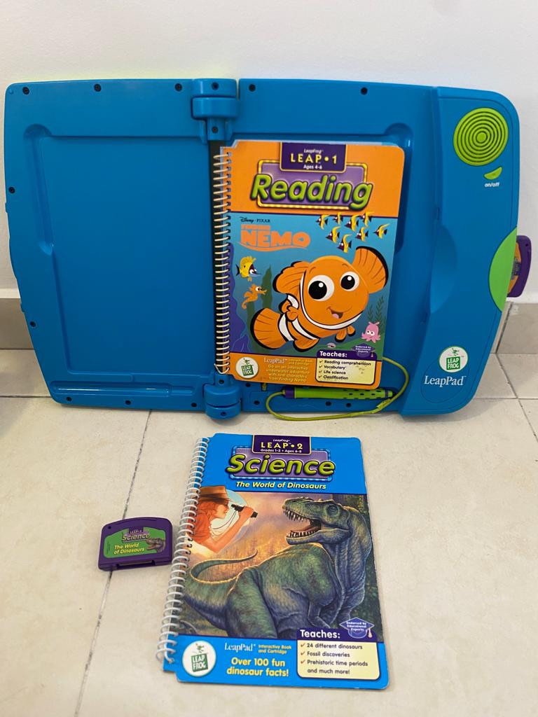 Leapad electronic book, Hobbies & Toys, Books & Magazines, Children's ...