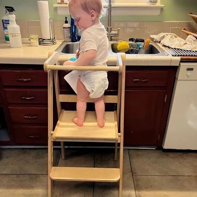 Learning Tower Foldable/Adjustable Height/Foldable Kitchen Tower ...