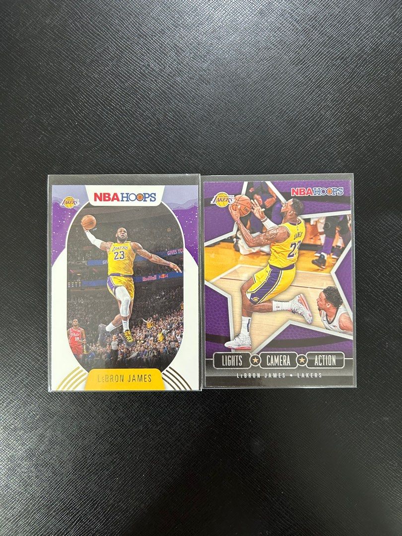 LeBron James LA Lakers NBA cards, Hobbies & Toys, Toys & Games on Carousell