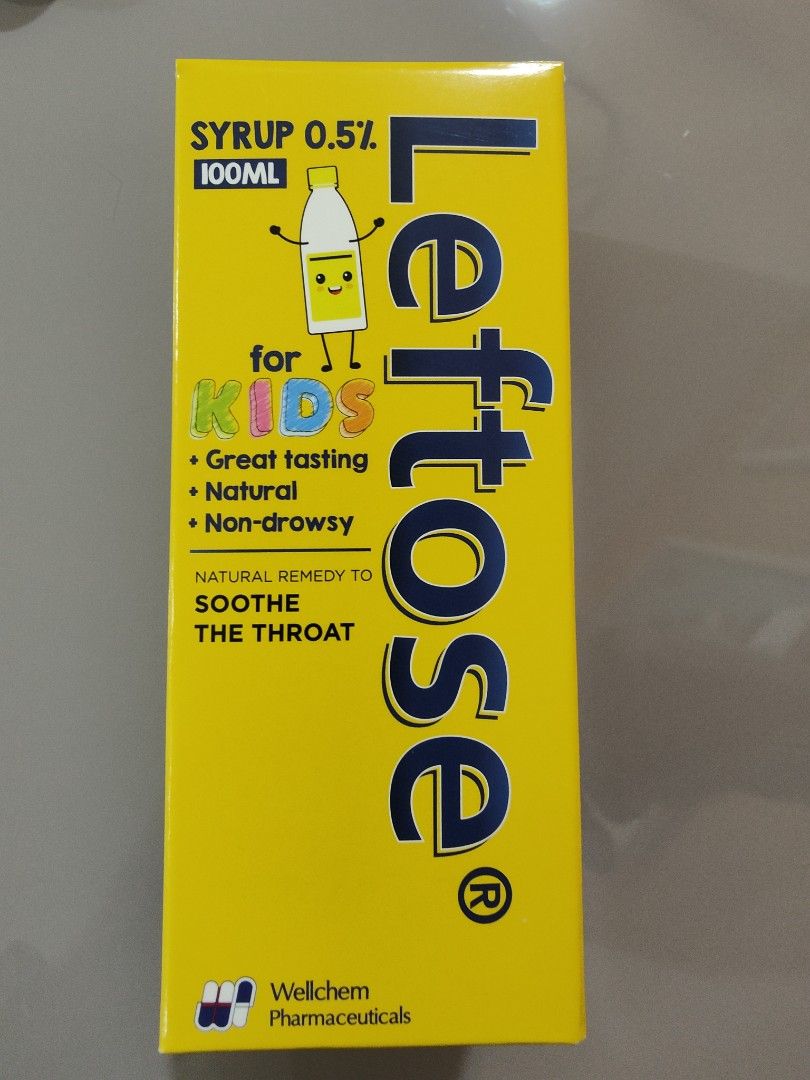 Leftose Syrup 100ML, Health & Nutrition, Health Supplements, Vitamins ...