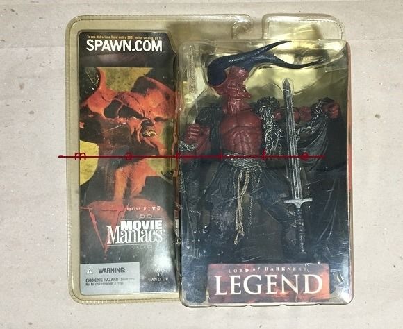 Legend Lord of Darkness Figure Movie Maniacs McFarlane Spawn VT not hot ...