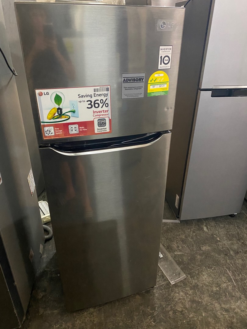 LG 208l 2 door fridge / refrigerator, TV & Home Appliances, Kitchen ...