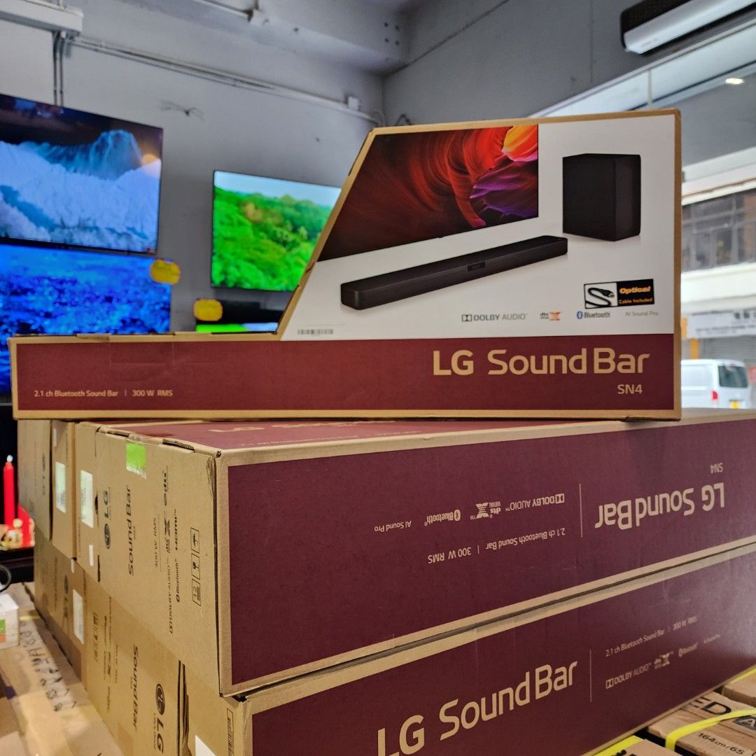 LG SoundBar SN4, 音響器材, Soundbar、揚聲器、藍牙喇叭、耳擴 - Carousell