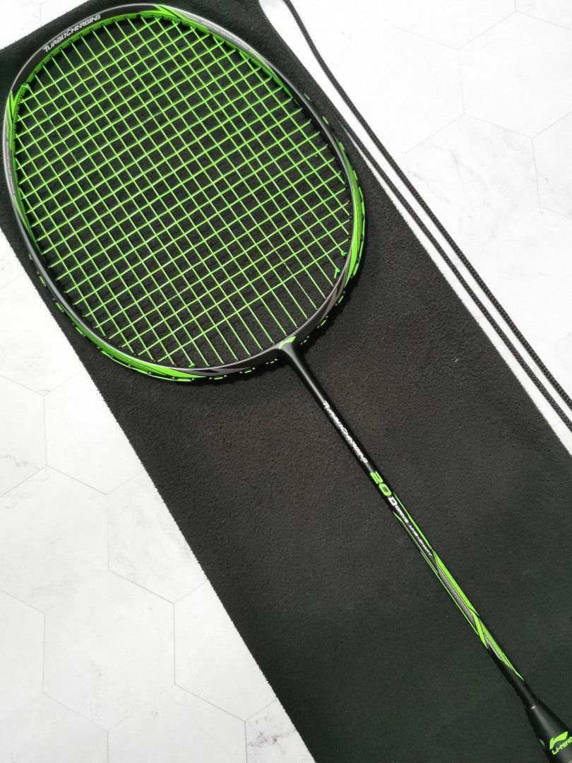 Li Ning Turbocharging 20 Drive 20D LiNing Badminton Racket, Sports ...