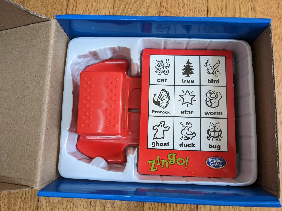 LIKE NEW - ZINGO (Kids Bingo Game), Hobbies & Toys, Toys & Games on ...