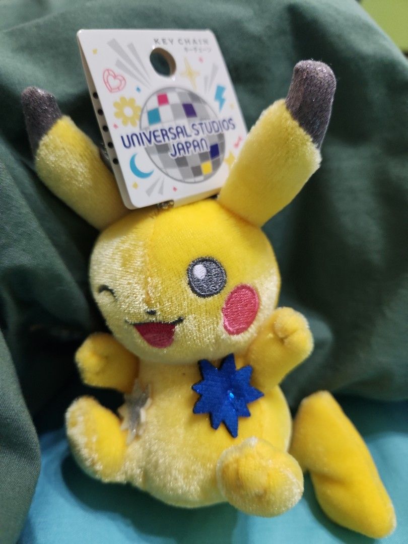 Limited edition Pikachu Key Chain Universal Studios Japan, Hobbies ...