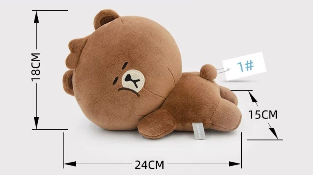Line Friends Plushie, Hobbies & Toys, Toys & Games on Carousell