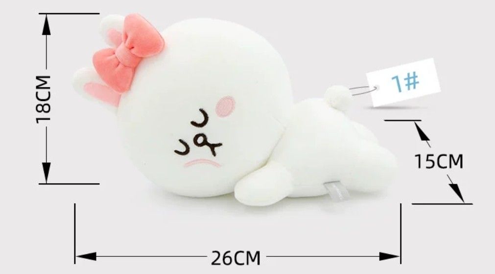 Line Friends Plushie, Hobbies & Toys, Toys & Games on Carousell