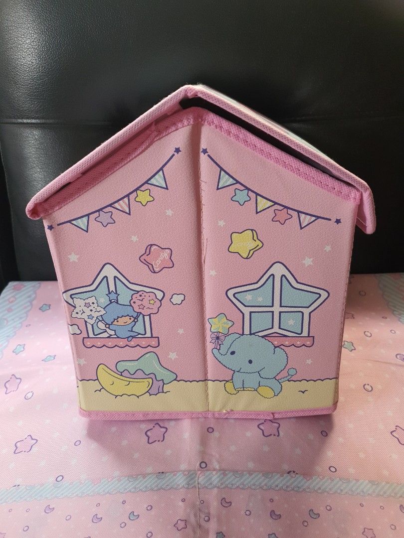 Little Twin Stars House-Shaped Storage Box on Carousell