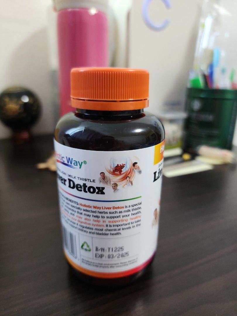 Liver detox 90 capsule, Health & Nutrition, Health Supplements ...