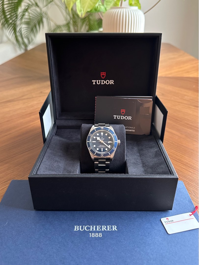 [LNIB, Full Factory Stickers on Case] Tudor Black Bay 58 Navy M79030B ...