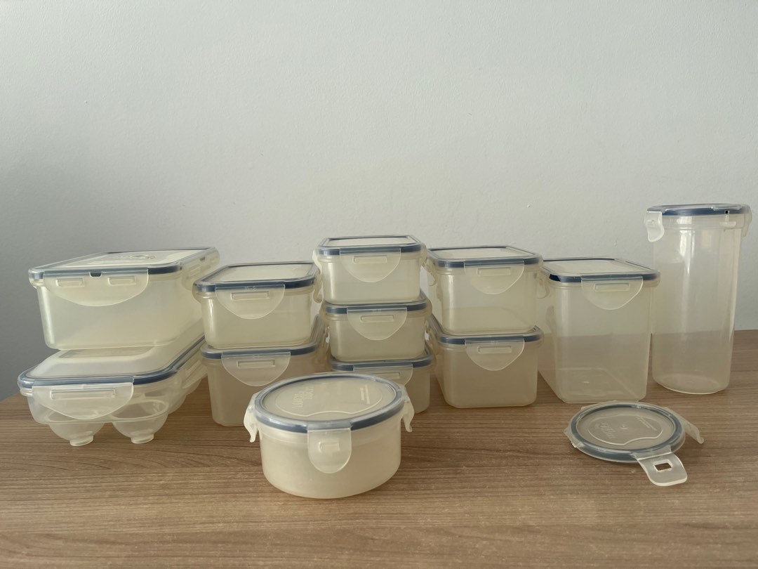 Lock & lock containers, Furniture & Home Living, Kitchenware ...