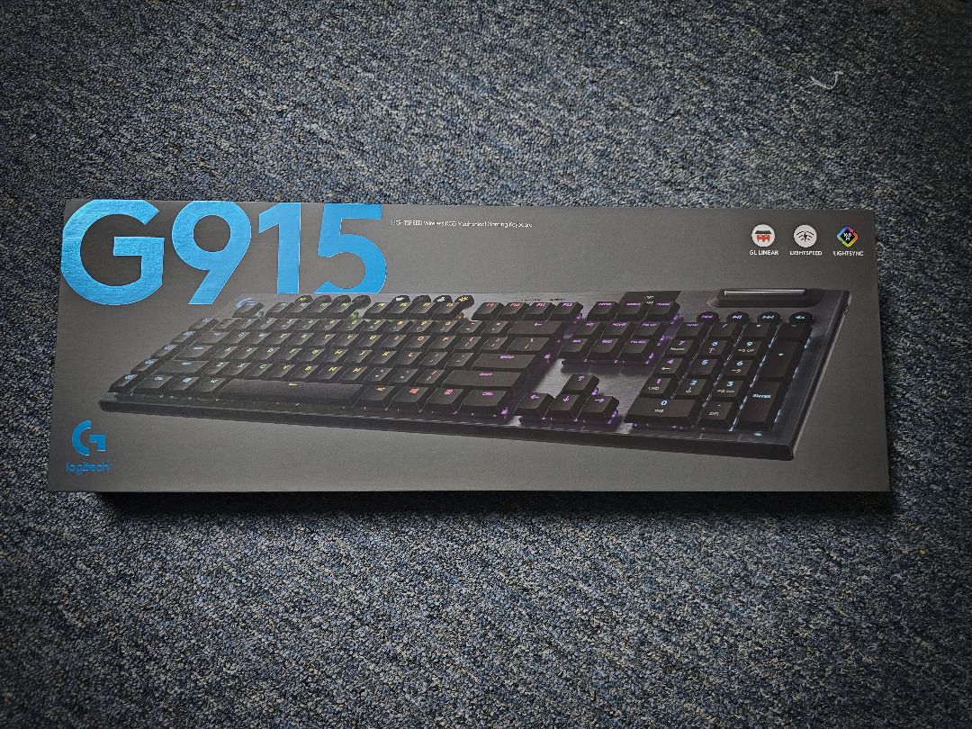 Logitech G915 Wireless RGB Mechanical Gaming Keyboard | GL Linear, Computers & Tech, Parts ...