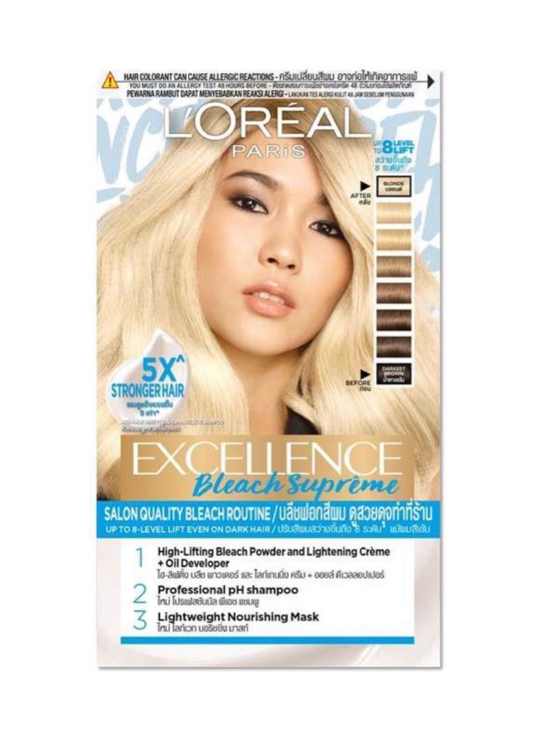 Loreal Paris Excellence Bleach Supreme, Beauty & Personal Care, Hair on ...