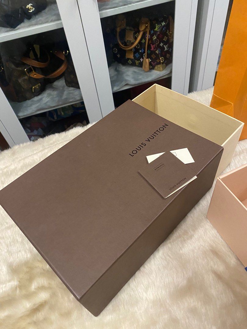 Louis Vuitton shoe box, Luxury, Accessories on Carousell