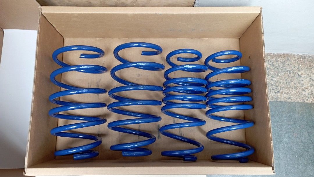L&T Lowering Springs for Vios Gen3/Gen4, Car Parts & Accessories ...