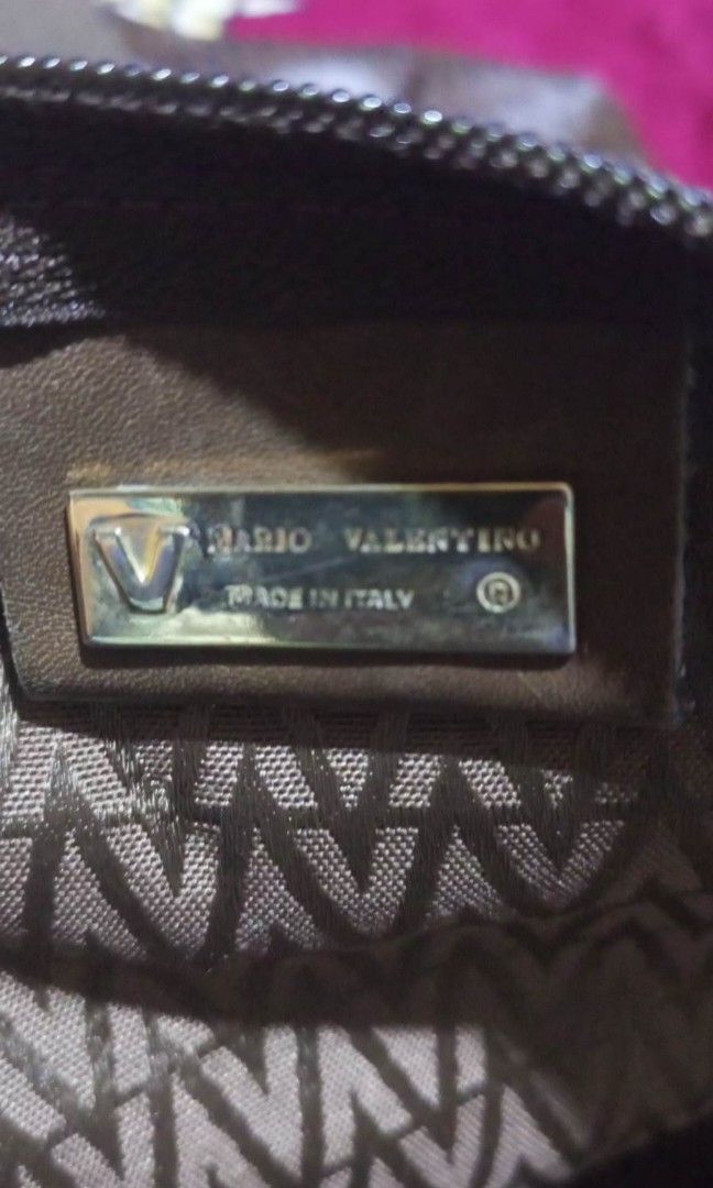 Mario Valentino Boston Bag MV Mark PVC x Leather Authentic, Luxury ...