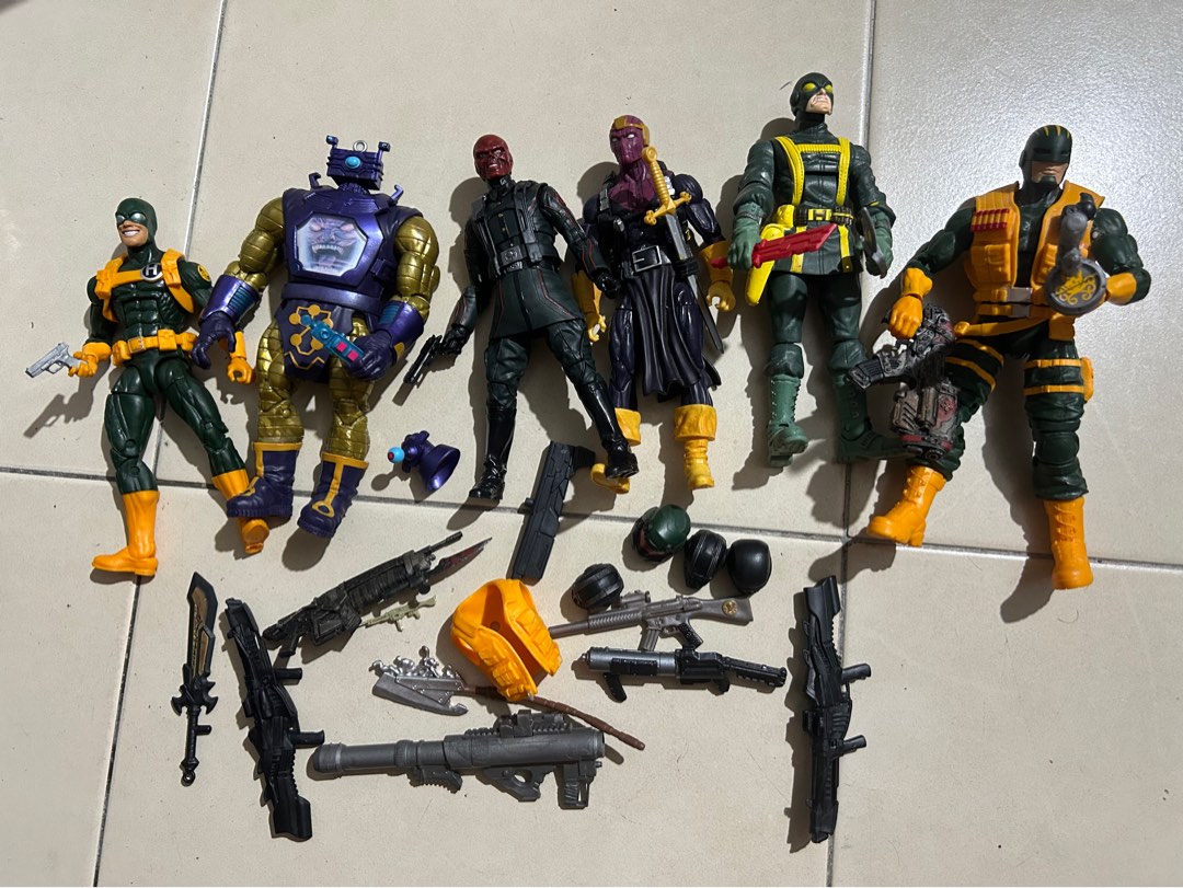 marvel legends hydra set red skull captain america, Hobbies & Toys ...