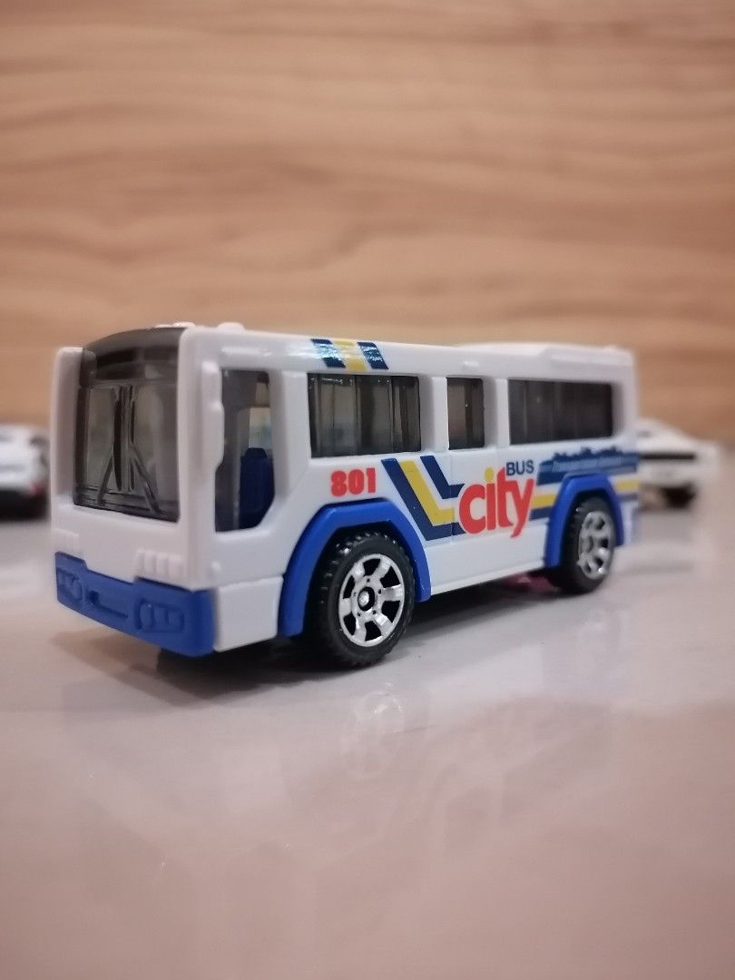 Matchbox 2016 MBX Adventure City City Bus - White - Loose, Hobbies ...