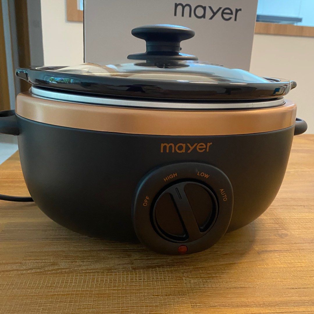 Mayer slow cooker 3.5L, TV & Home Appliances, Kitchen Appliances ...