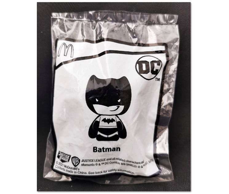 McDonald's Happy Meal: DC Justice League Batman Plush Toy, Hobbies ...