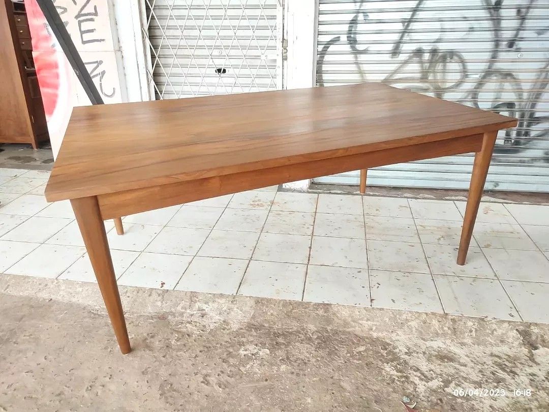 Meja Meeting / Makan Jengki Original Vintage Antik Jati Tua Anti Rayap ...