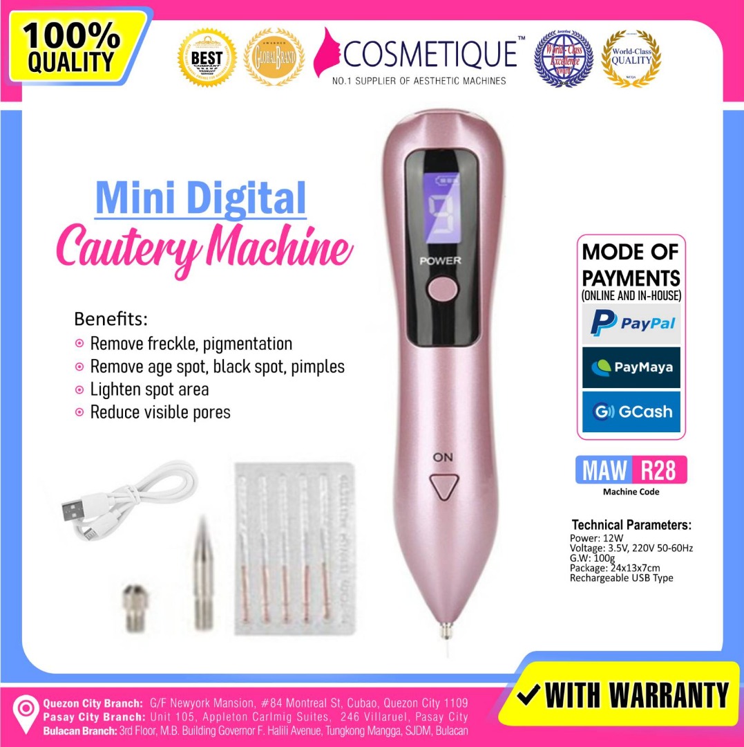 Mini Digital Cautery Machine with Needles, Health & Nutrition, Medical ...