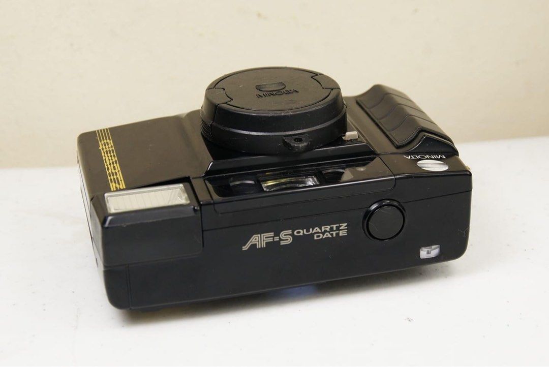 Minolta AF-S Quartz Date Film Camera, Photography, Cameras on Carousell