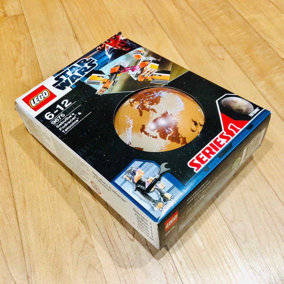 ~MINT~ LEGO 9675 Star Wars Sebulba's Podracer & Tatooine, Hobbies ...