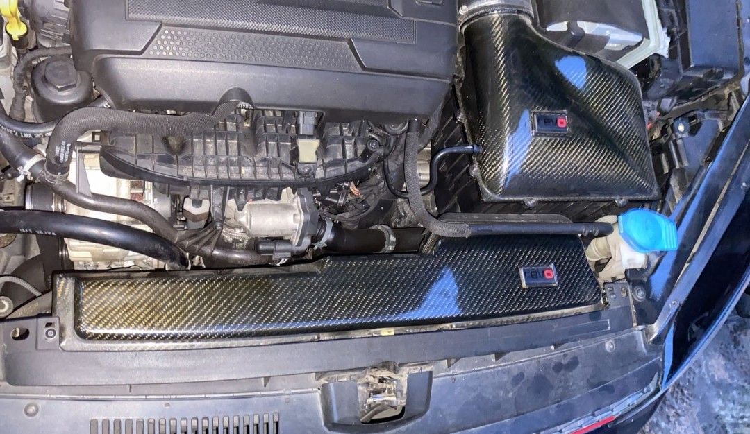 Mk7 gti revo carbon fiber intake n coolent, Car Accessories ...
