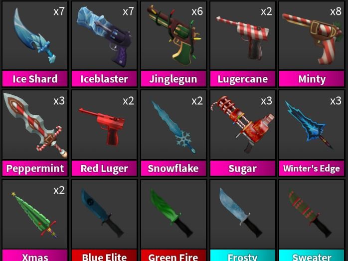 MM2 Inventory (Read Description), Video Gaming, Gaming Accessories, In ...